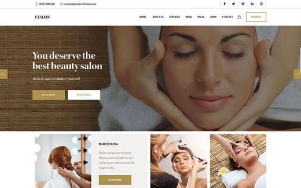 Website Spa: Top 20 Mẫu Web Spa Thu Hút Và Ấn Tượng Nhất